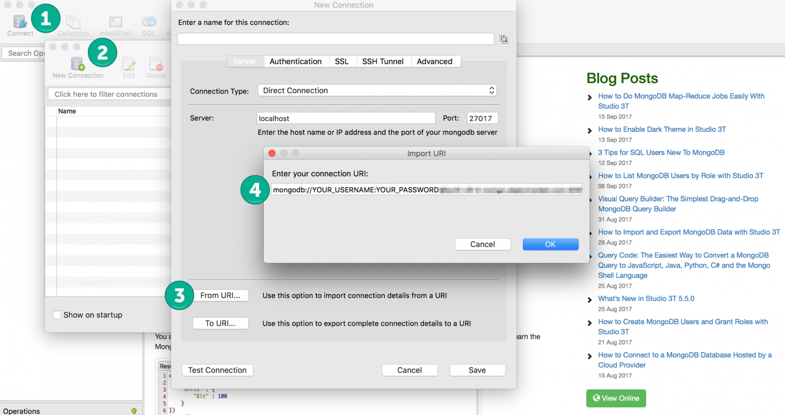How to Connect to ObjectRocket | Studio 3T