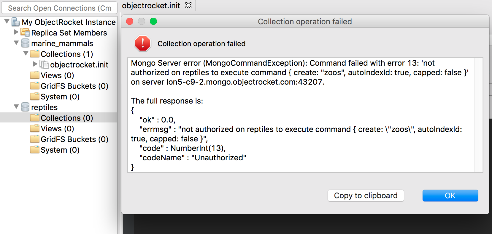 How to Connect to ObjectRocket | Studio 3T