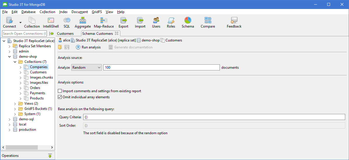 Check & Fix MongoDB Schema with Schema Explorer | Studio 3T
