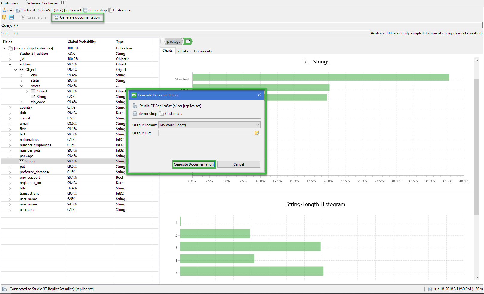 Check & Fix MongoDB Schema with Schema Explorer | Studio 3T