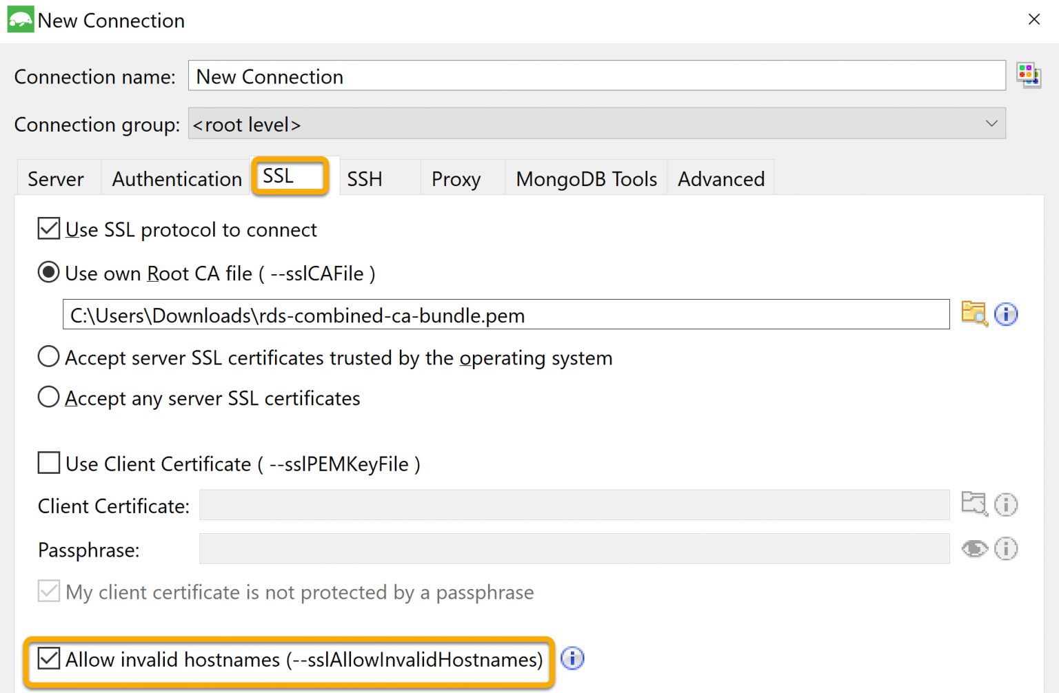 How to Connect to Amazon DocumentDB With Studio 3T | Studio 3T