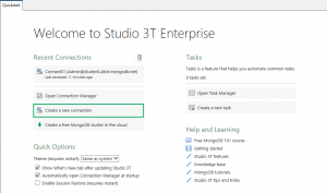 The Easiest Way to Connect to MongoDB | Studio 3T