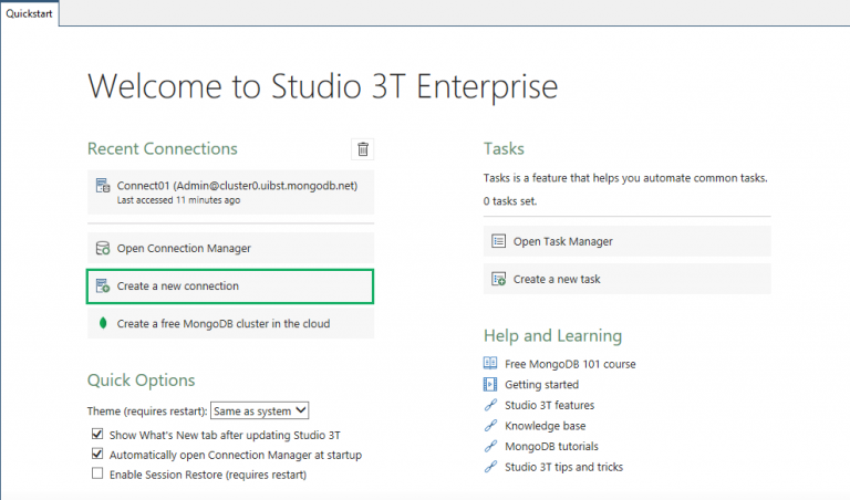 The Easiest Way to Connect to MongoDB | Studio 3T