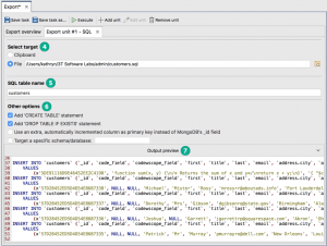 How to Export MongoDB to CSV, JSON, SQL & BSON/mongodump