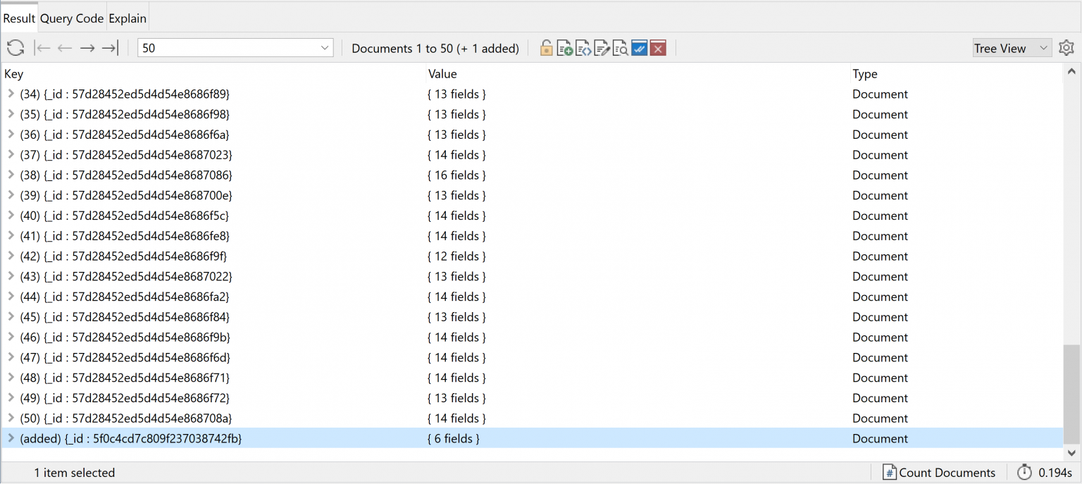 How to Insert, Update, and Restore MongoDB Documents | Studio 3T