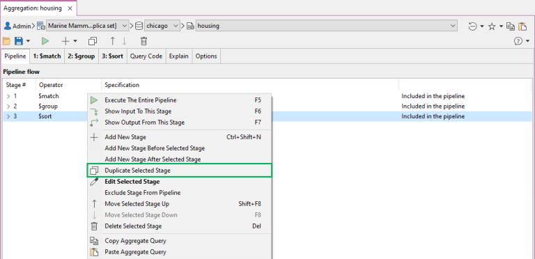 A MongoDB Aggregation Example with $match, $group & $sort