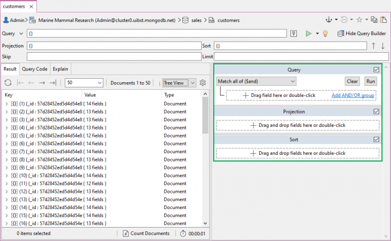 Visual Query Builder | Powerful MongoDB Query Builder