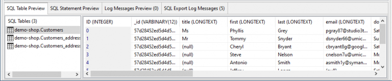 MongoDB to SQL Migration | Export MongoDB Collections to SQL