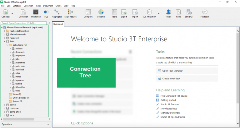 Getting Started with Studio 3T | The Professional GUI for MongoDB