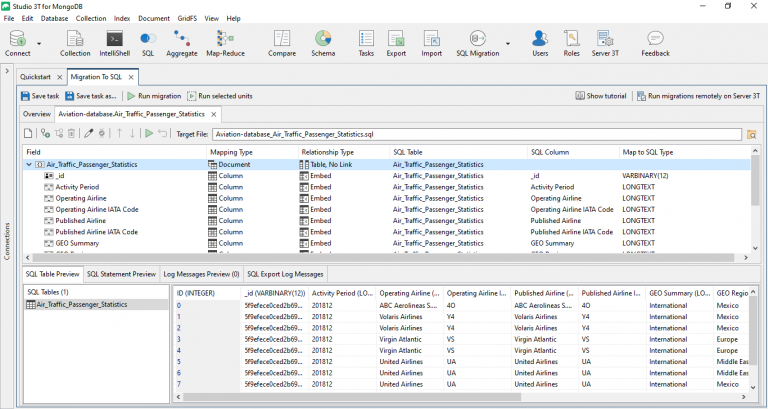 Export MongoDB to SQL in 5 Steps | Studio 3T Export MongoDB to SQL in 5 Steps | Studio 3T