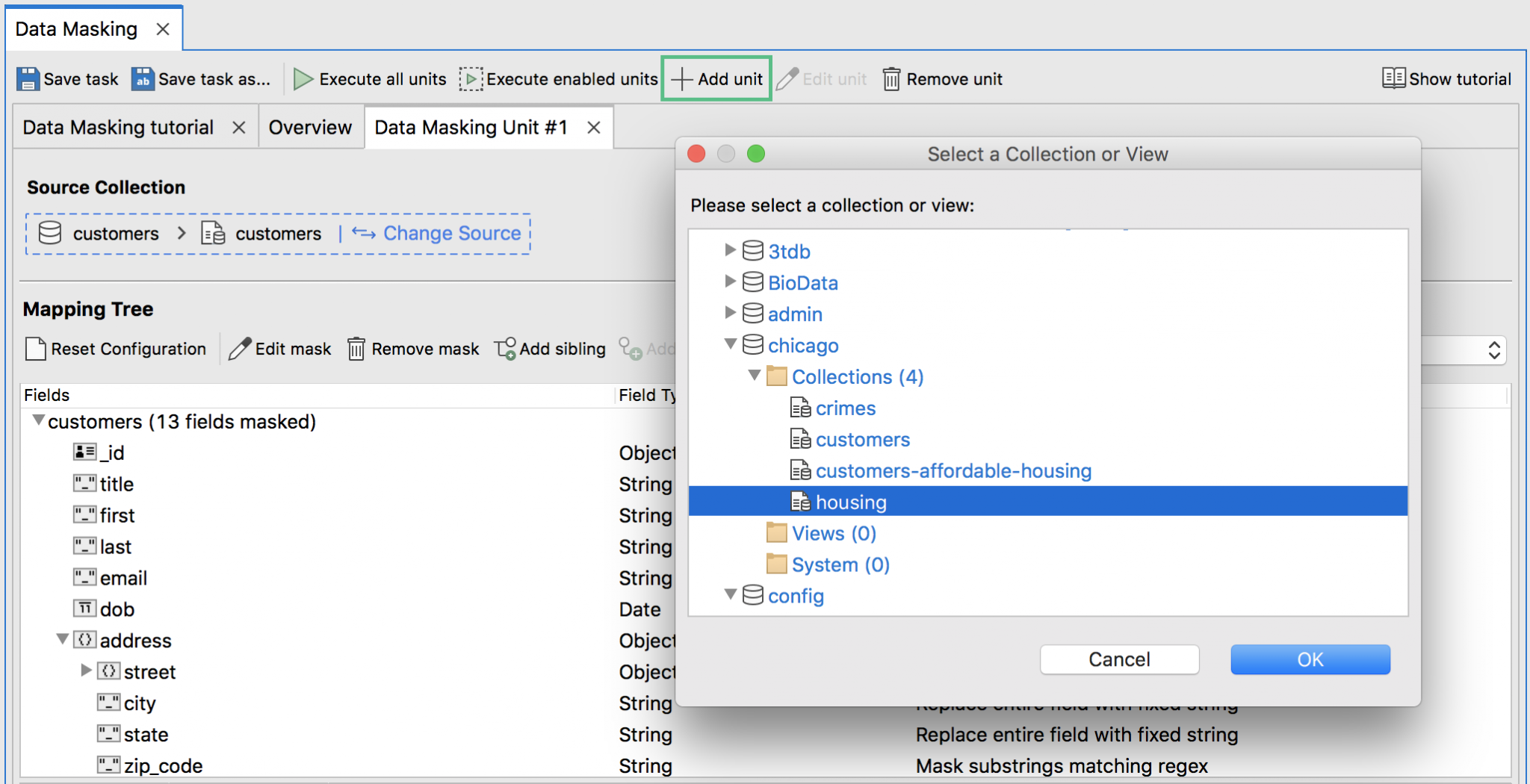 Data Masking for MongoDB | Studio 3T