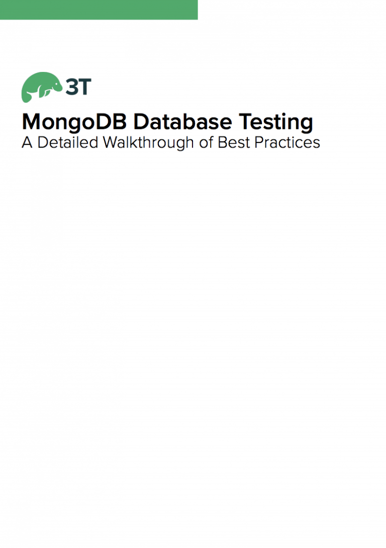 White Papers on MongoDB, DevOps & More | Studio 3T