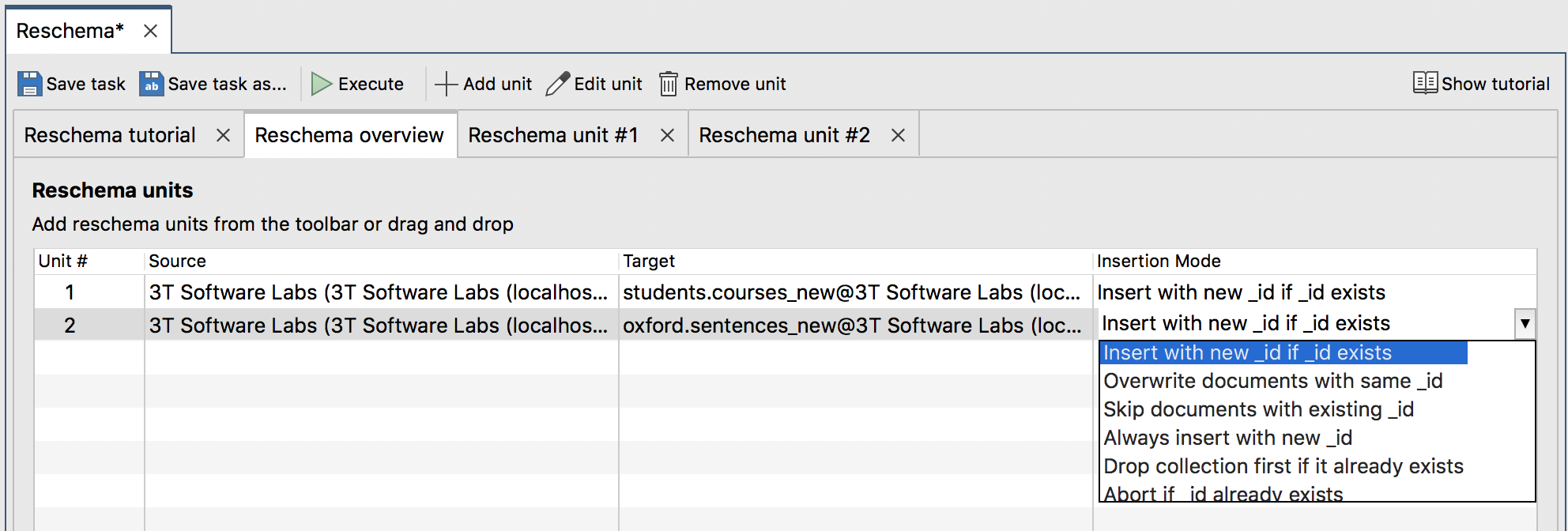 MongoDB Schema Design Tool | Reschema | Studio 3T