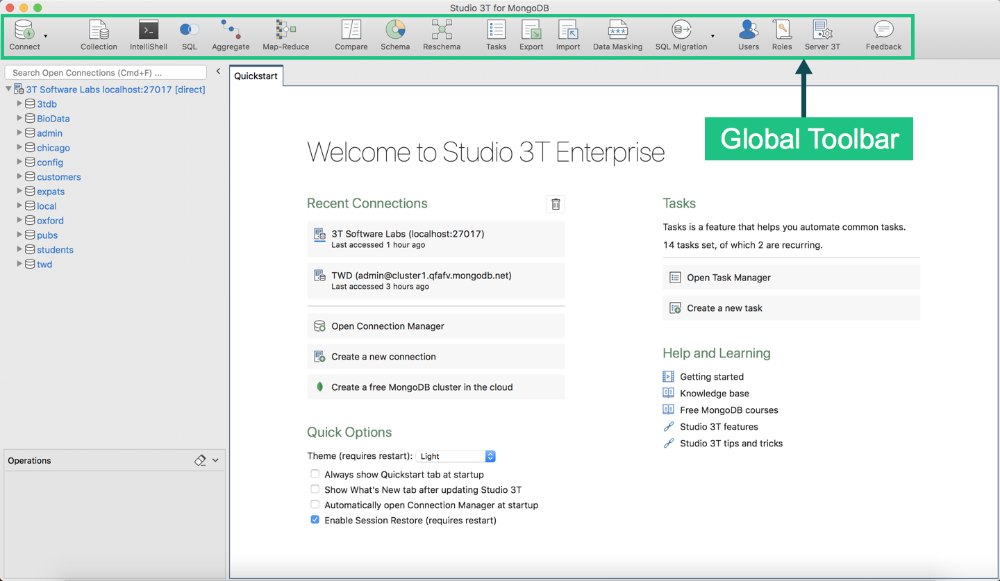 Getting Started with Studio 3T | The Professional GUI for MongoDB