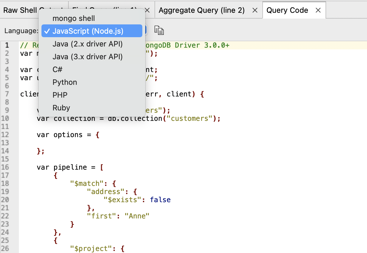 mongo Shell with Auto-Completion | IntelliShell | Studio 3T