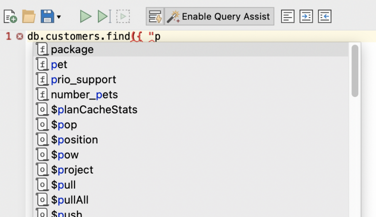 mongo Shell with Auto-Completion | IntelliShell | Studio 3T