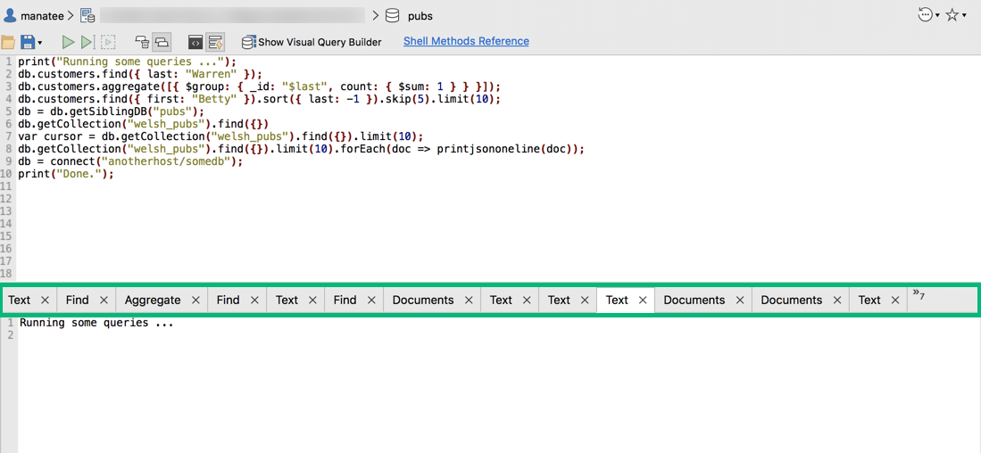 mongo Shell with Auto-Completion | IntelliShell | Studio 3T