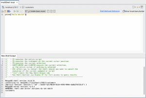 mongo Shell with Auto-Completion | IntelliShell | Studio 3T