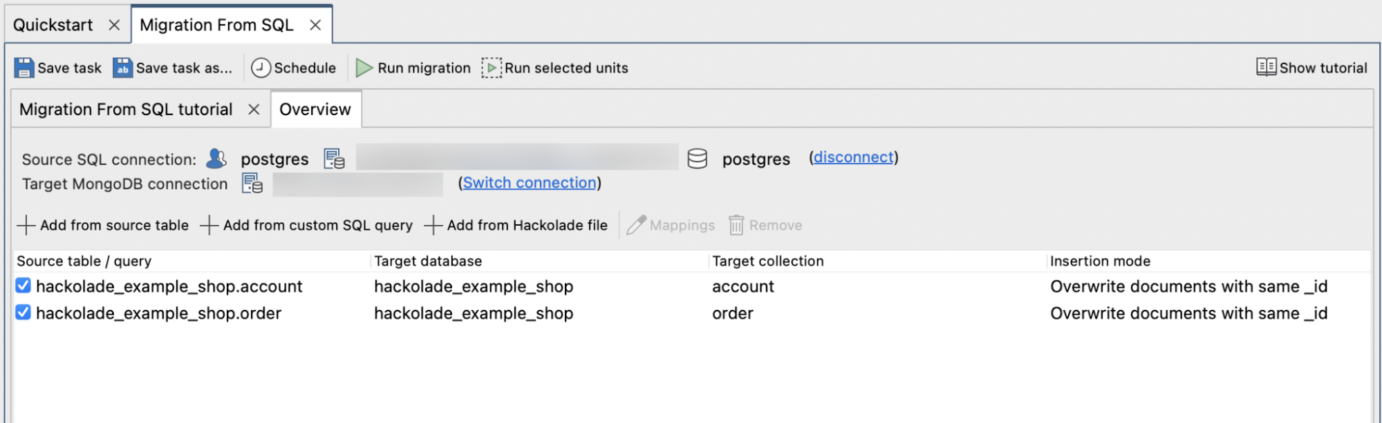 Using Hackolade to configure Studio 3T SQL Migrations | Studio 3T