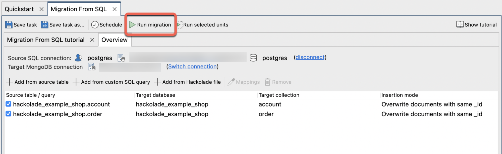 Using Hackolade to configure Studio 3T SQL Migrations | Studio 3T