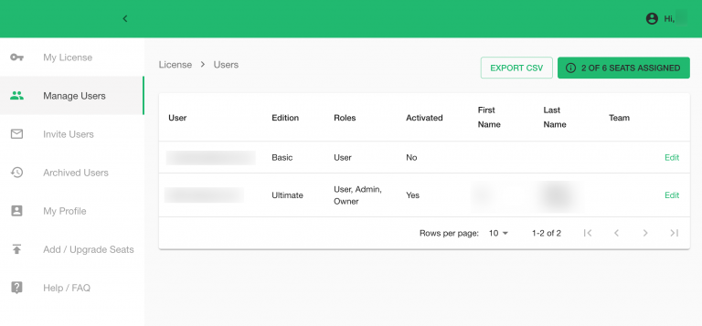 Studio 3T's License Manager | Studio 3T