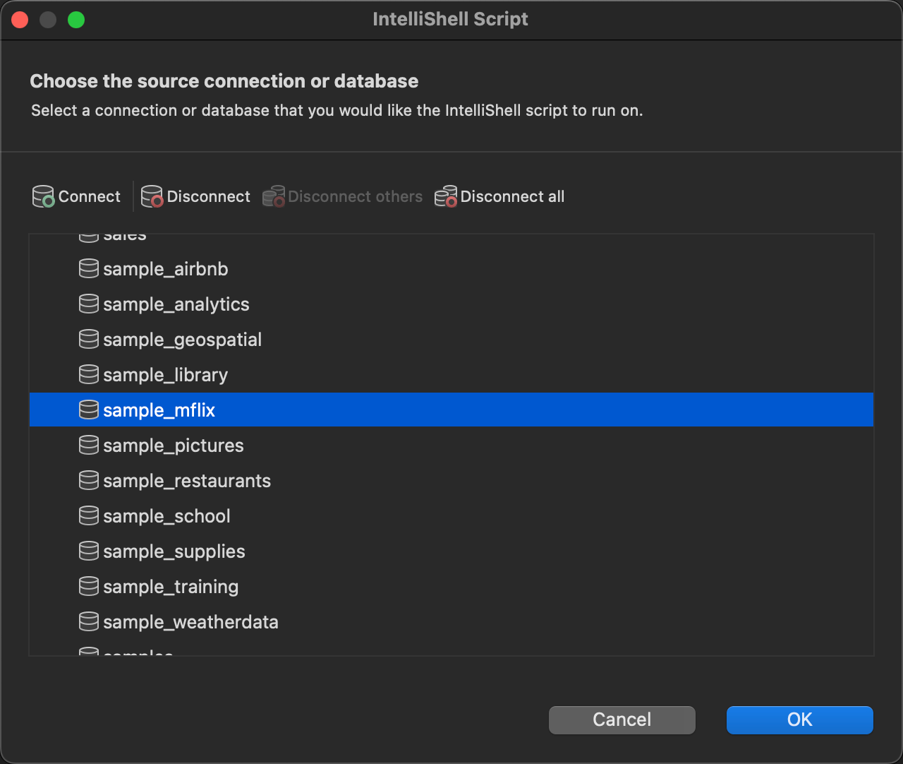 IntelliShell Script Tasks | Studio 3T