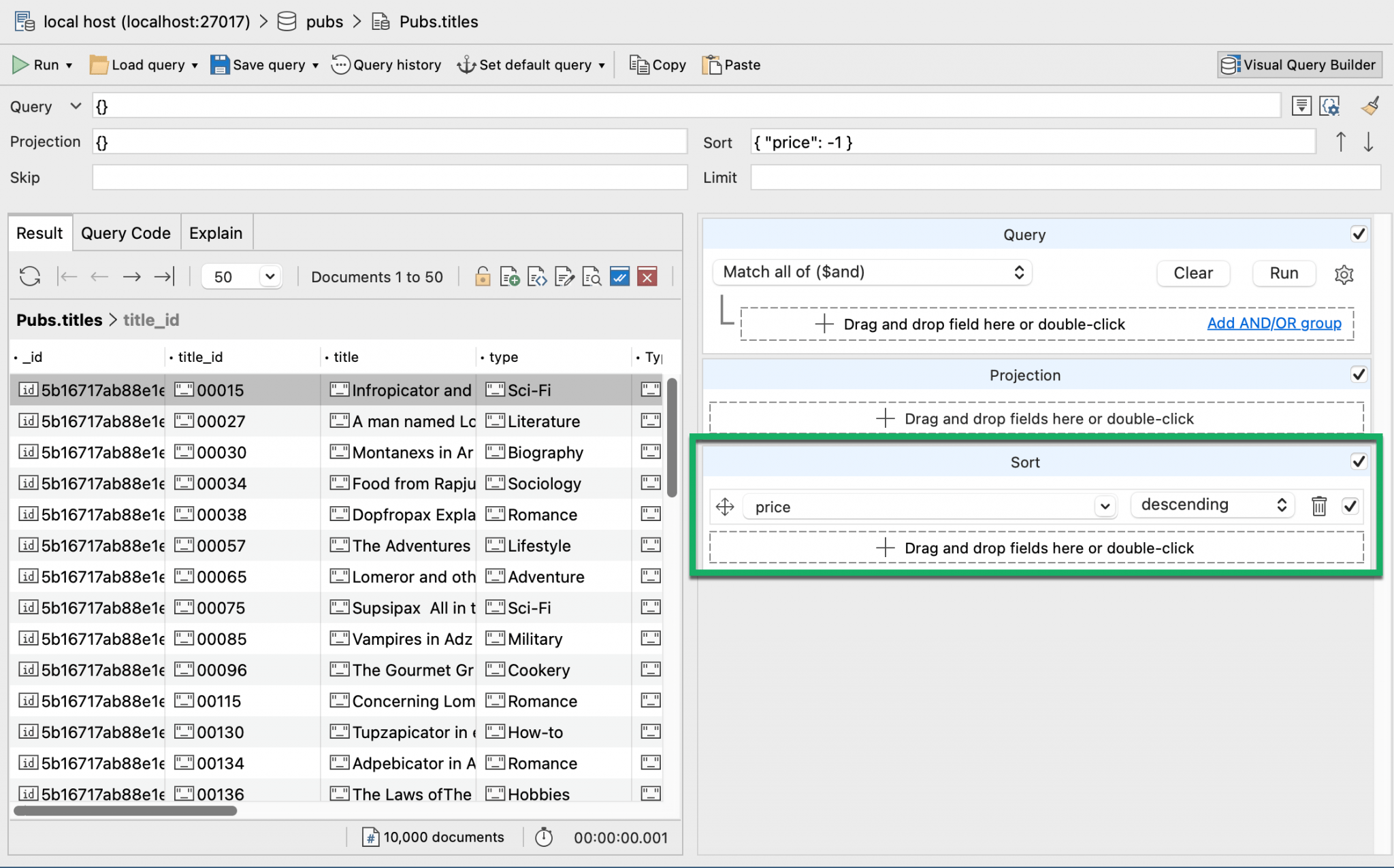 Visual Explain | MongoDB Explain, Visualized | Studio 3T