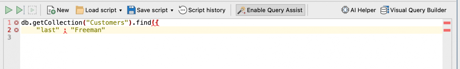 mongo Shell with Auto-Completion | IntelliShell | Studio 3T