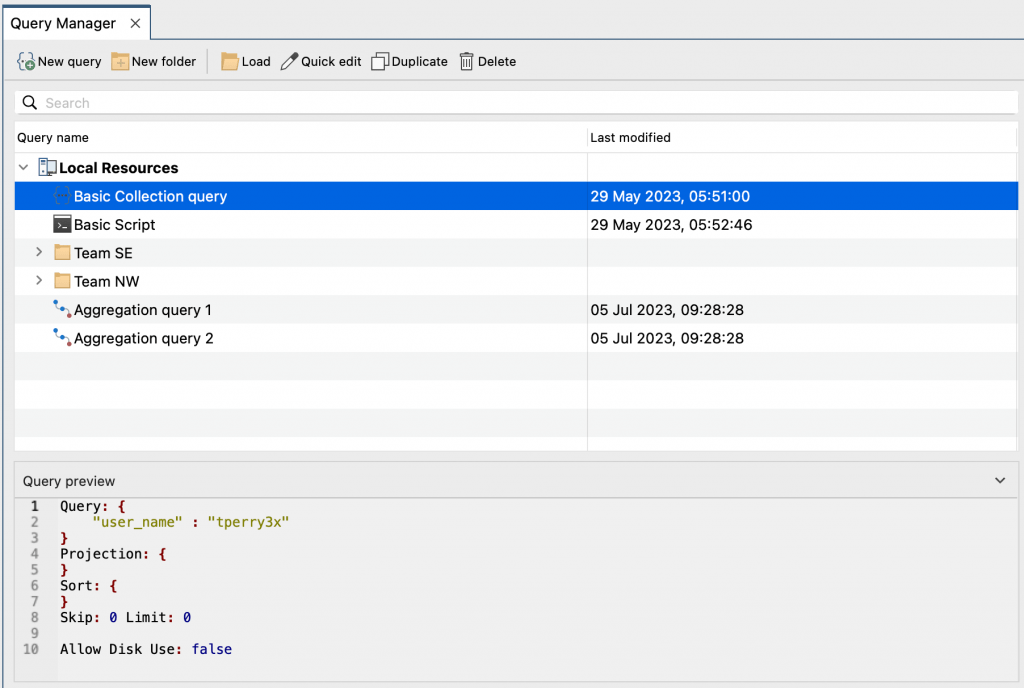 How to Manage Your MongoDB Queries and Scripts in Studio 3T