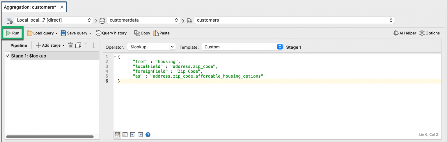 Mongodb Lookup Example Mongodb Aggregation Pipeline