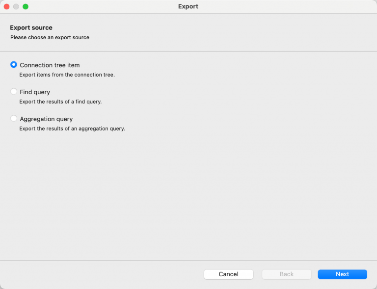 How to Export MongoDB to CSV, Excel, JSON, SQL & BSON/mongodump
