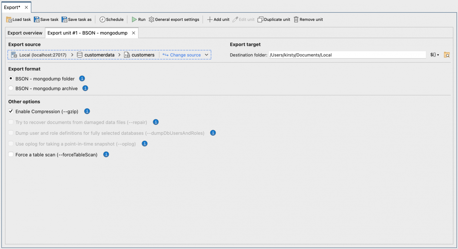How to Export MongoDB to CSV, Excel, JSON, SQL & BSON/mongodump