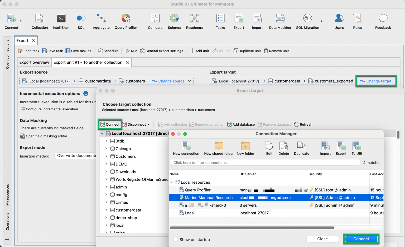 How To Export Mongodb To Csv Excel Json Sql And Bsonmongodump