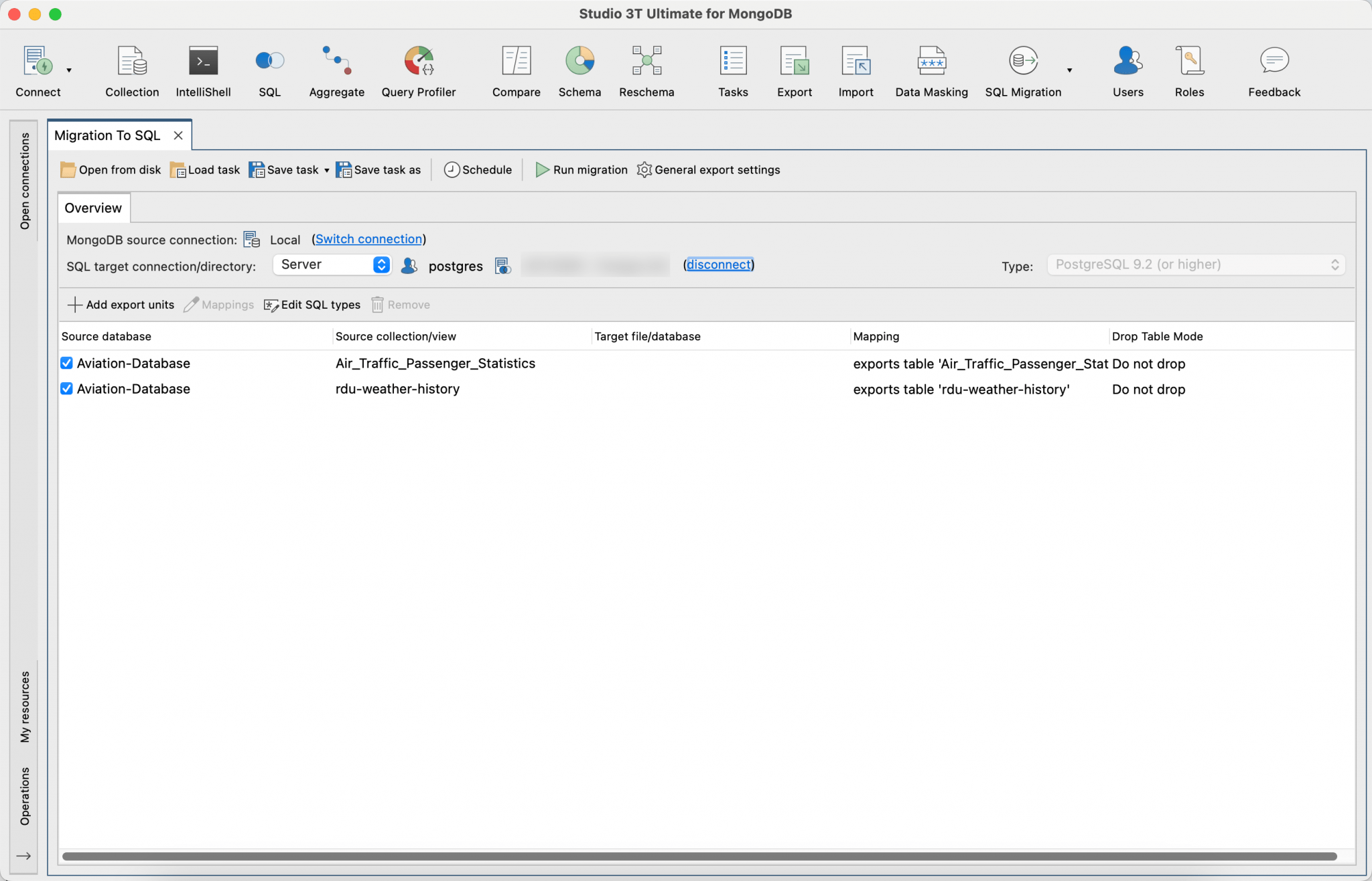 Mongodb To Sql Migration Export Mongodb Collections To Sql