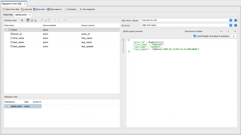 SQL to MongoDB Migration | Import SQL to MongoDB | Studio 3T