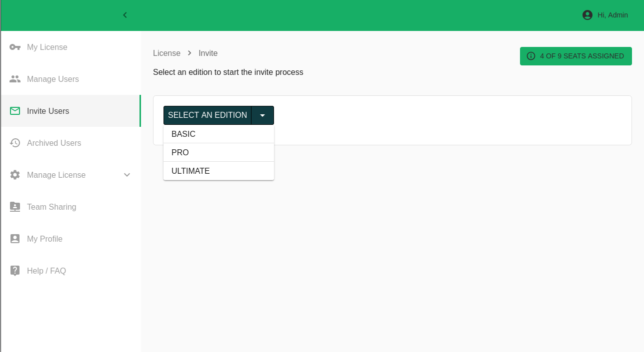 Studio 3T's License Manager | Studio 3T