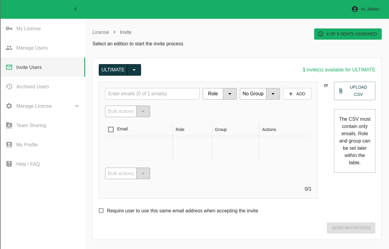Studio 3T's License Manager | Studio 3T